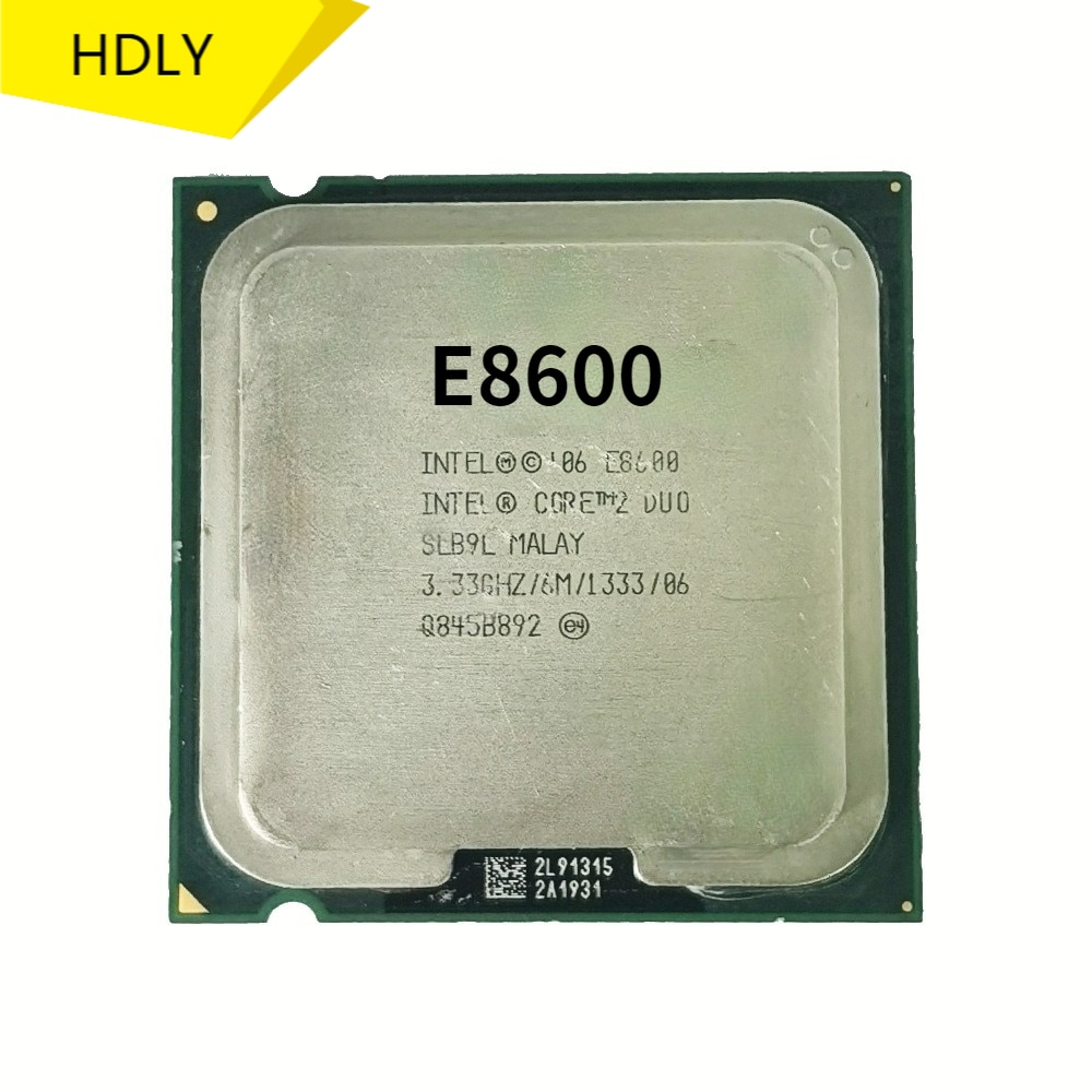 【Universal Car Parts Store】Core 2 E8600 3.3 GHz Dual-Core CPU Processor 6M 65W LGA 775 | Daraz.lk