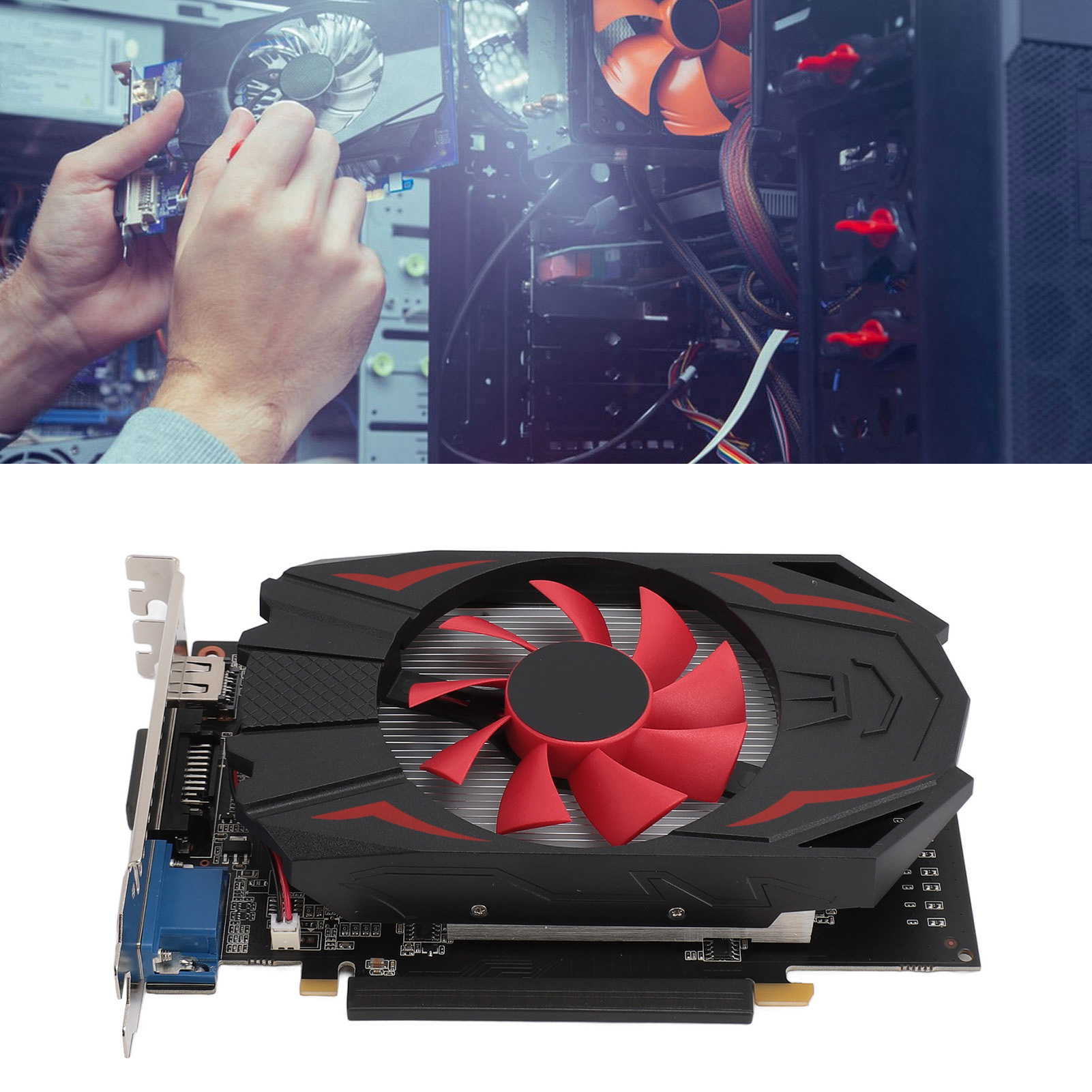 Game Graphics Card Graphics Card PCI Express 2.0 16X Slot 928MHZ Memory ...