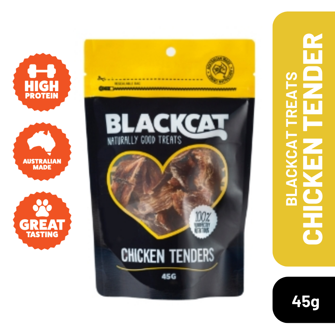 BLACKCAT Naturally Chicken Tender Cat Treats (45g) | Daraz.lk