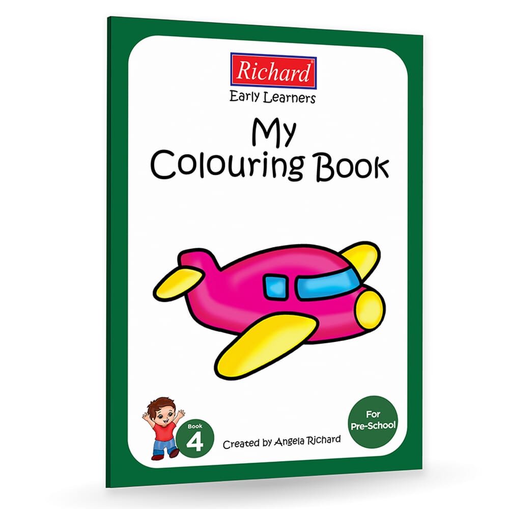 My Colouring Book - Book 04 - Pre School | Daraz.lk