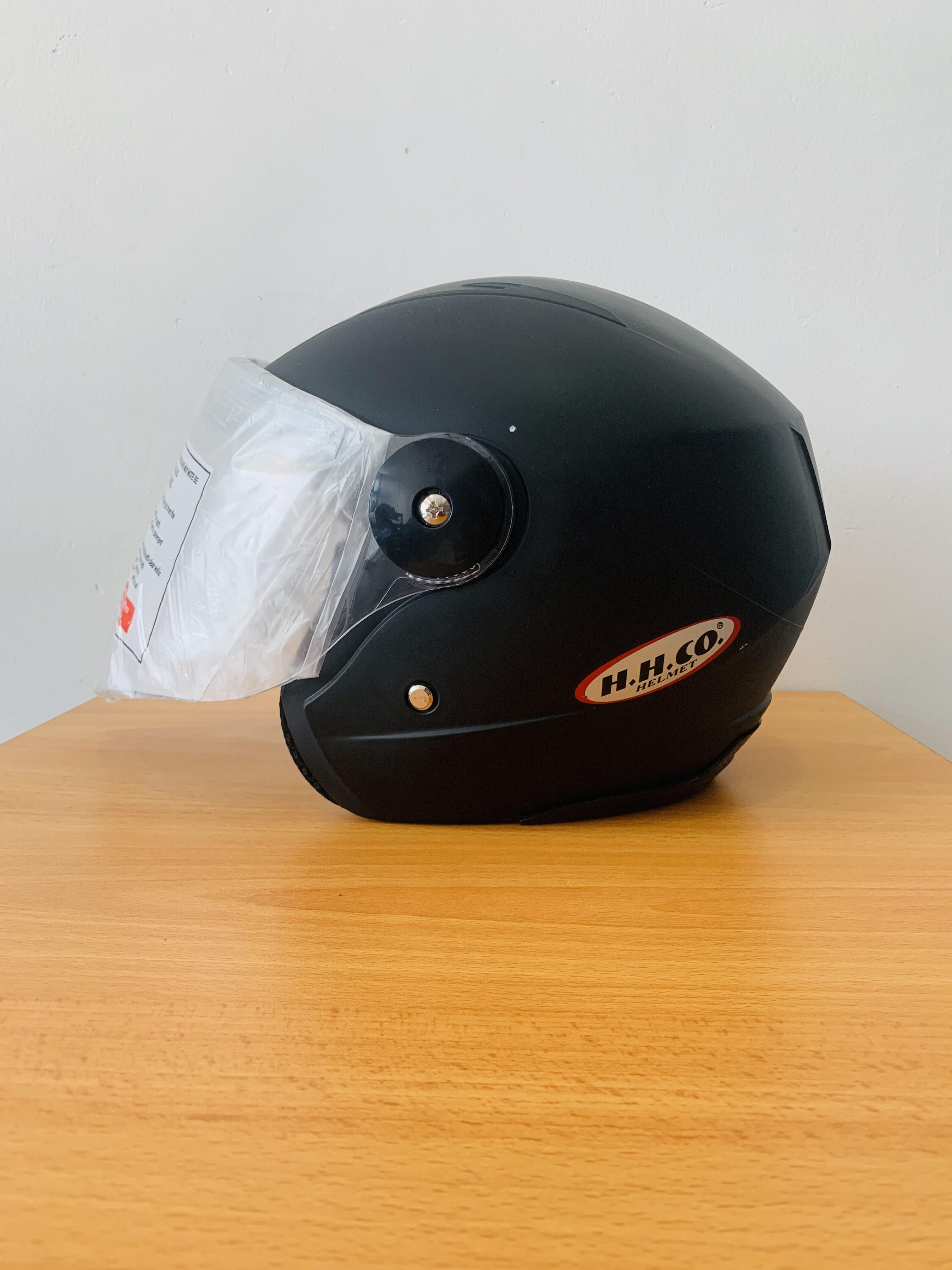 HH Co Super Helmet Matt Black | Daraz.lk