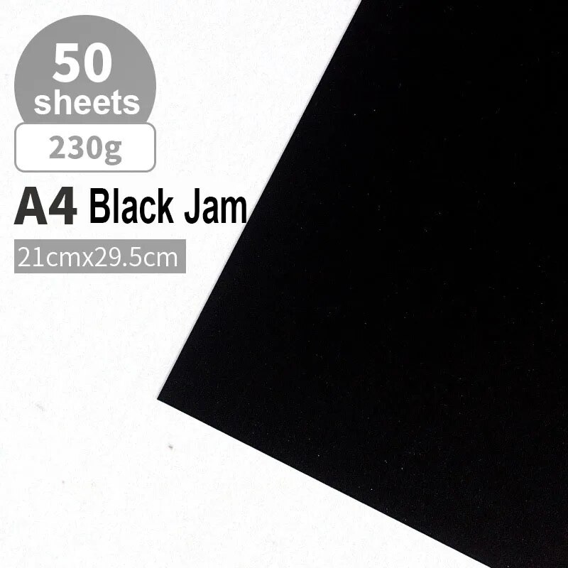 A3/A4/8K/4K 400g/230g Hard Cardboard Thick kraft Paper Student Kids Handmade Cutting Paper ...