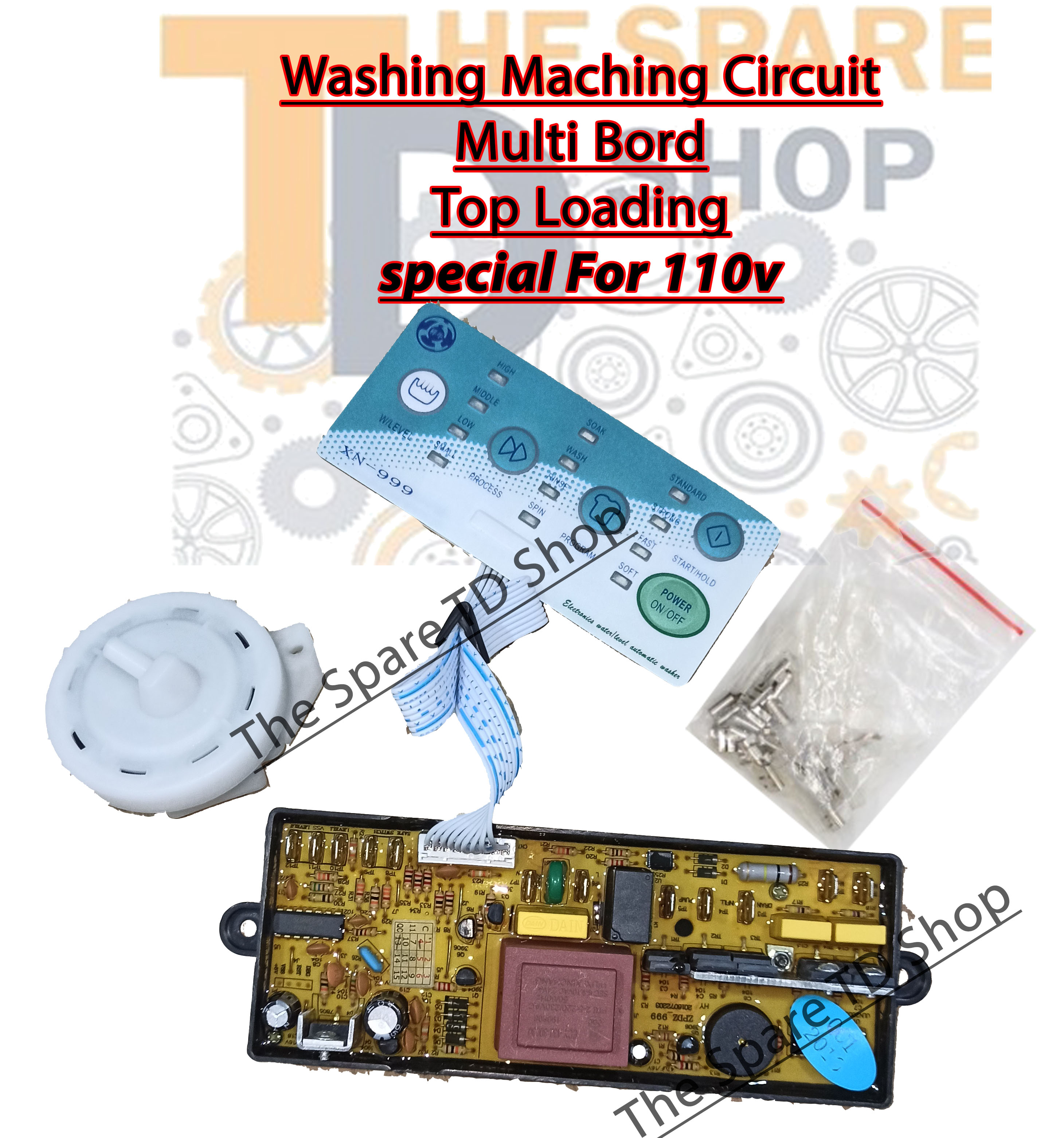 110v Washing Maching Circuit Fully Automatic Top Loading Multi ...