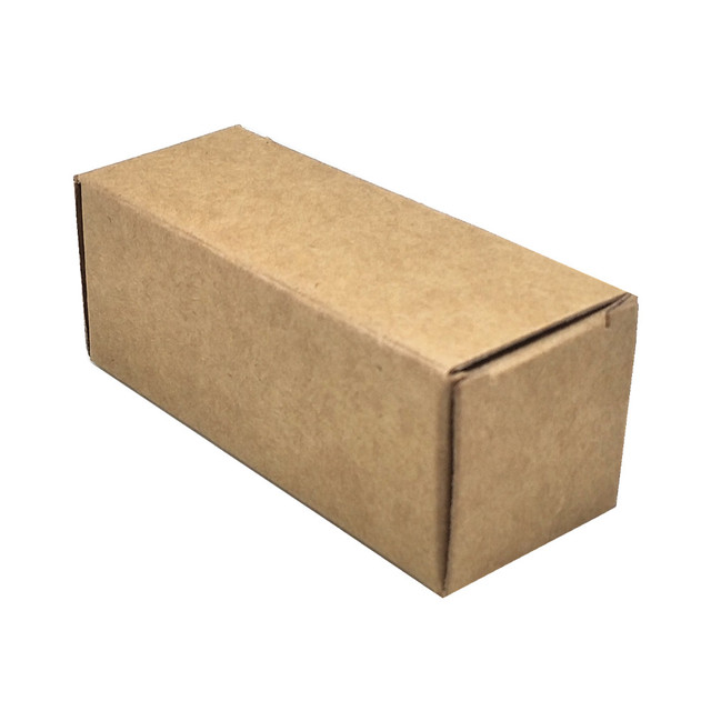 100pcs/lot White Black Brown Kraft Paper Diy Crafts Packing Box ...
