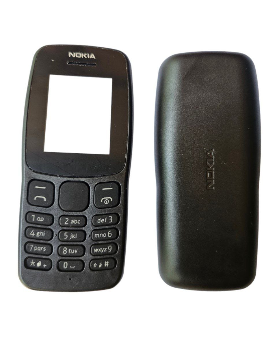 For Nokia 106 (2018) Replacement Housing /Fascia /Case /Cover - Black ...