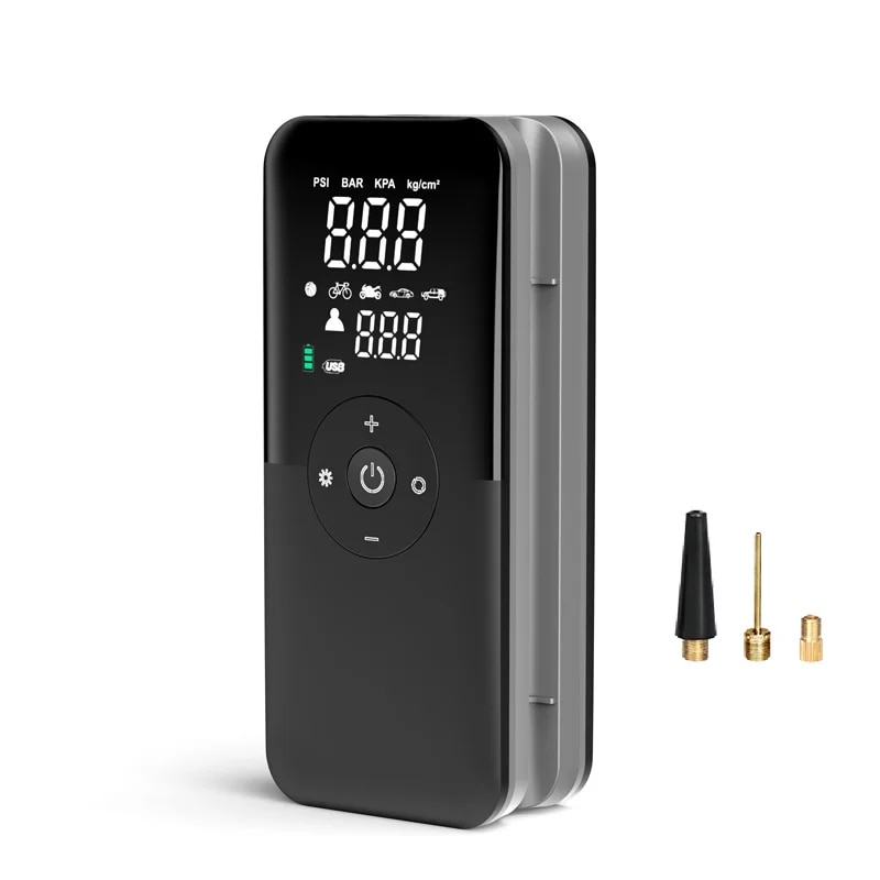 Wireless Tire Air Injector 12V Automobile Automatic Pump Portable ...