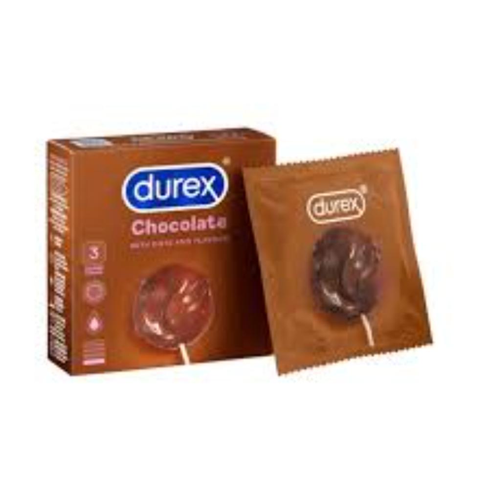 Durex Chocolate With Dots And Flavour 3 Condoms | Daraz.lk