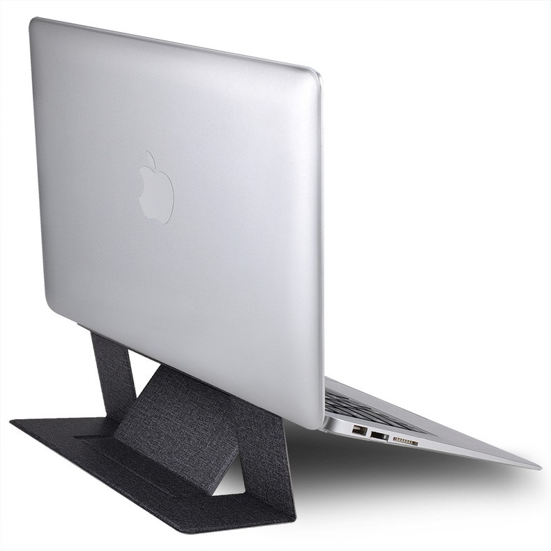 Invisible Portable Laptop Stand Foldable Adhesive Desktop Tablet Stand ...