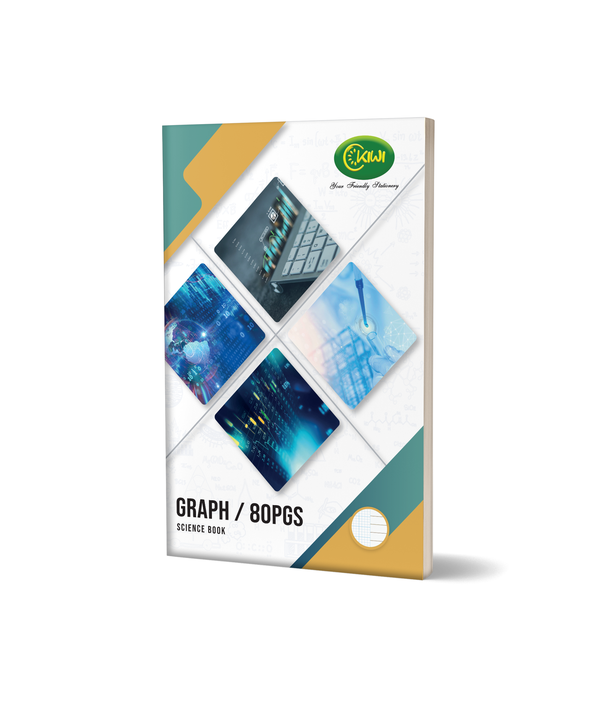 KIWI Science Books Graph 80 Pages | Daraz.lk