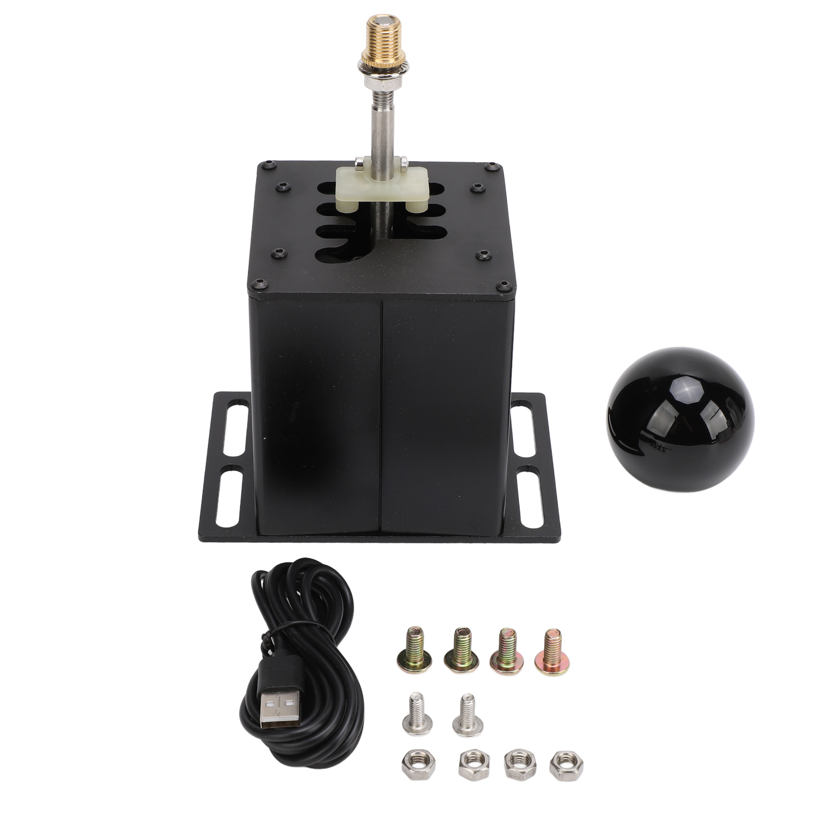 6+R H Gear Shifter Black Smooth Shifting PC USB Simulator Shifter for ...