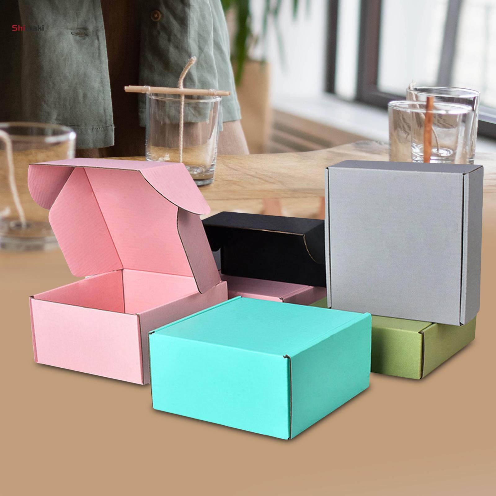 5x Packaging Boxes Small Shipping Boxes for Presents Birthday ...