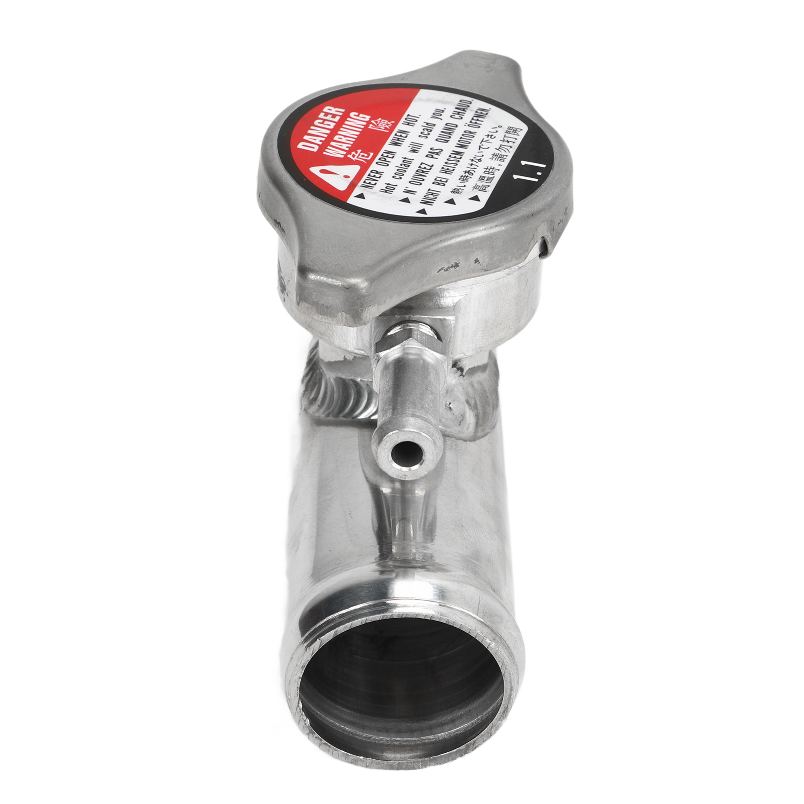 Auto Inline Radiator Pipe Hose Filler Neck With 16PSI Cap 32mm 1-1/4in ...