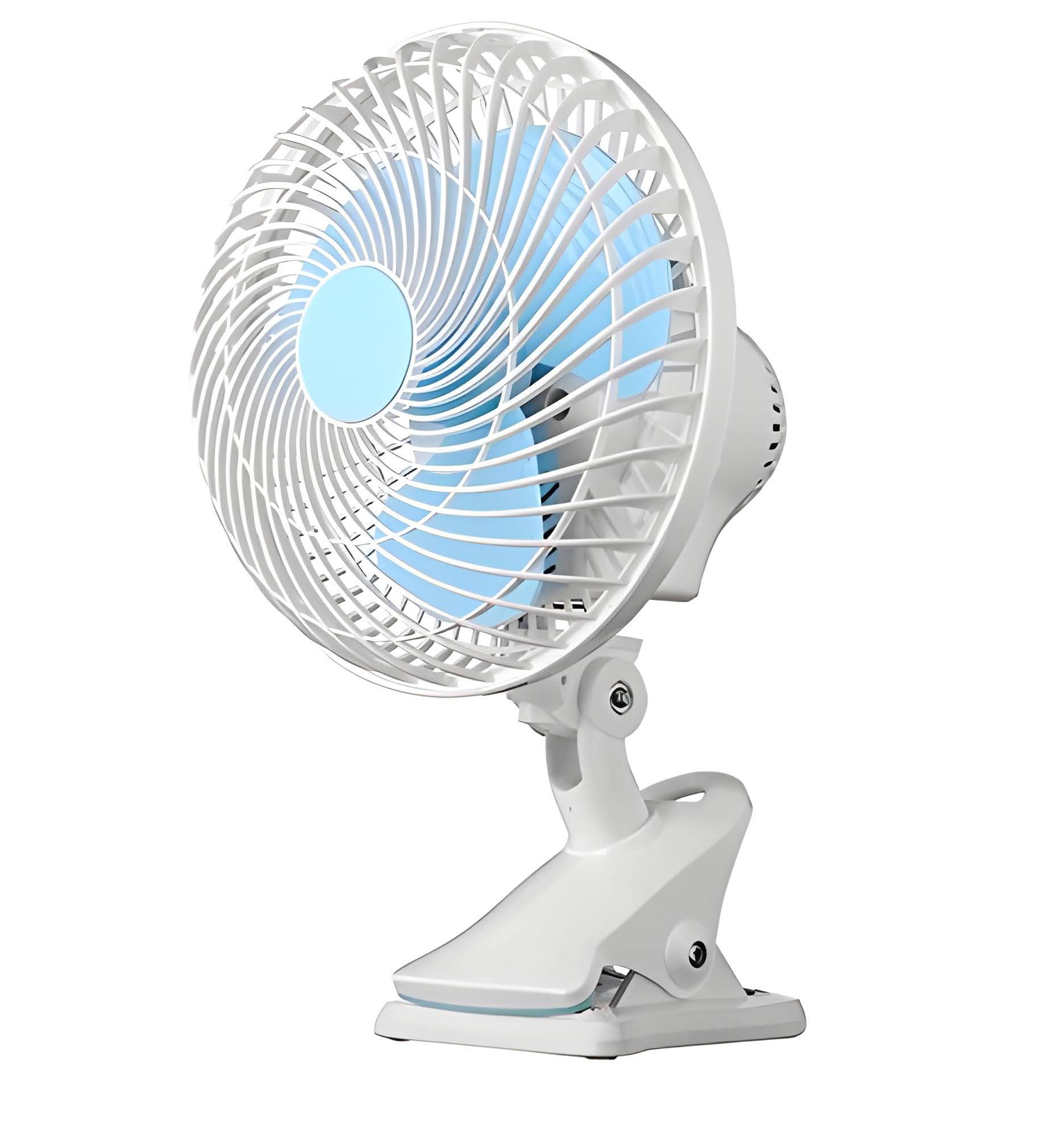 Clip Fan Creative Desk Clip Electric Fan Mini Portable Shaking Head ...