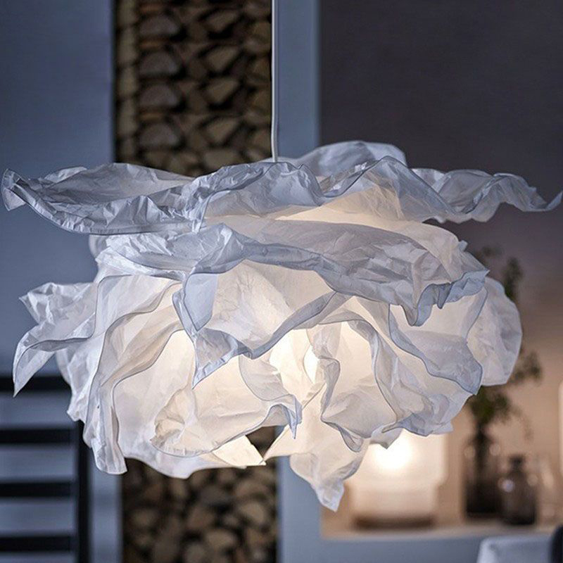 1Pc Art DIY Cloud Lamp Shade Flower Light Shade Ceiling Lampshade ...