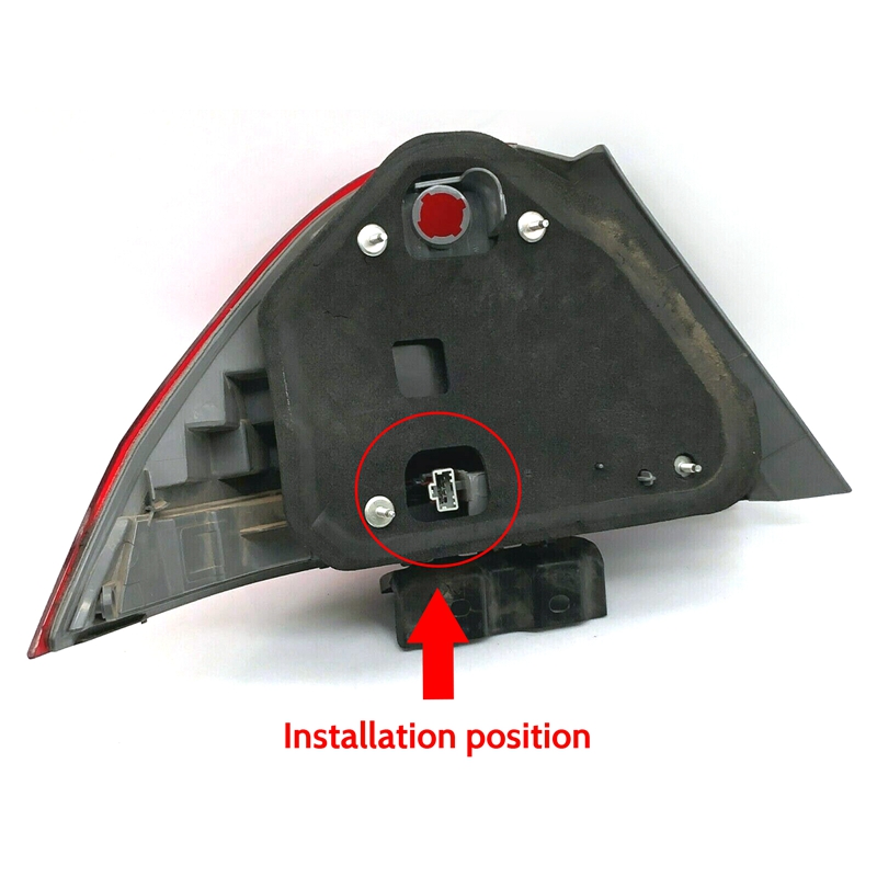 6Pcs Car T20 Socket Brake Tail Lamp Rear Light Socket Holder | Daraz.lk