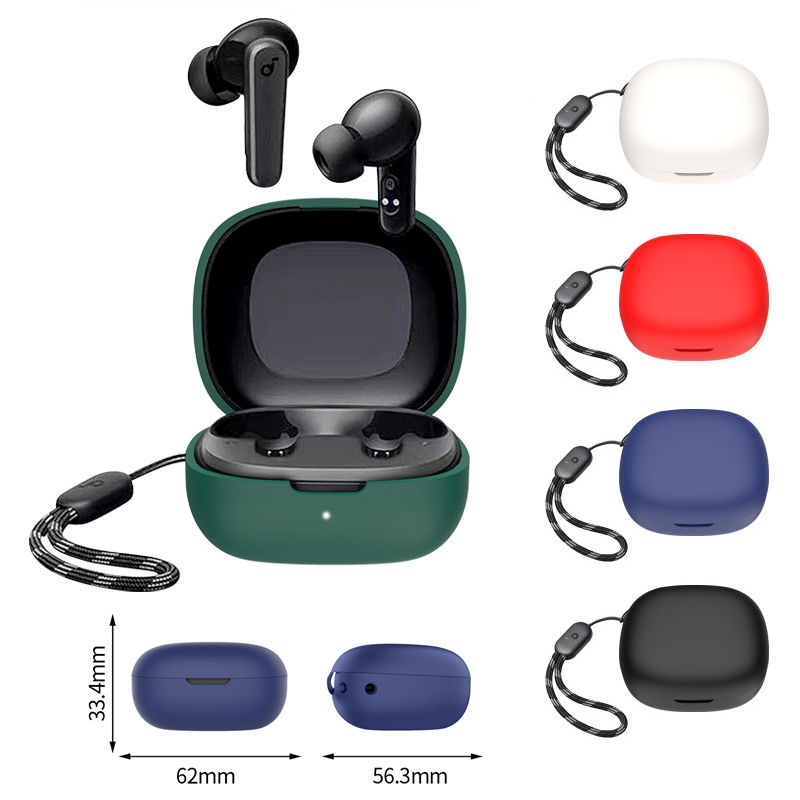 Silicone Protective Case for Anker Soundcore R50i / P20i Earphones ...
