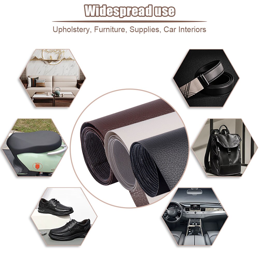 25*30CM Self-Adhesive Leather Repair Sticker for Car Seat Sofa Home ...