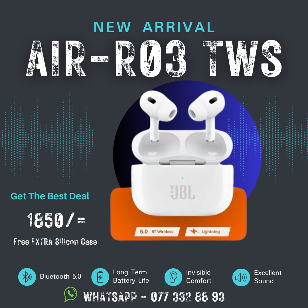 JBL Air-R03 TWS Wireless Earbuds 🎧 | Daraz.lk