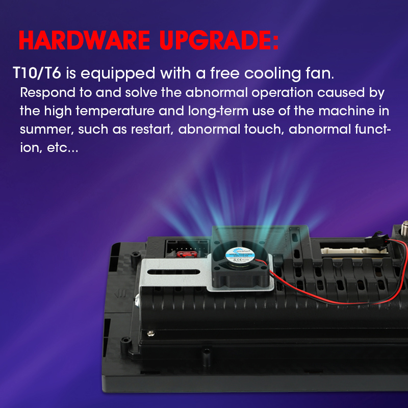 Vtopek Car Radio Special Cooling Fan For Android Multimedia Video ...