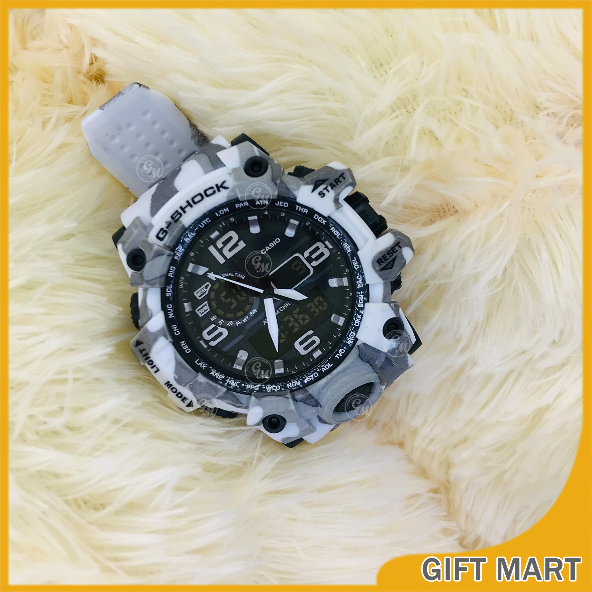 G_Shock Watch Dual Time Digital & Analog Casual Men's Sport Watch with ...