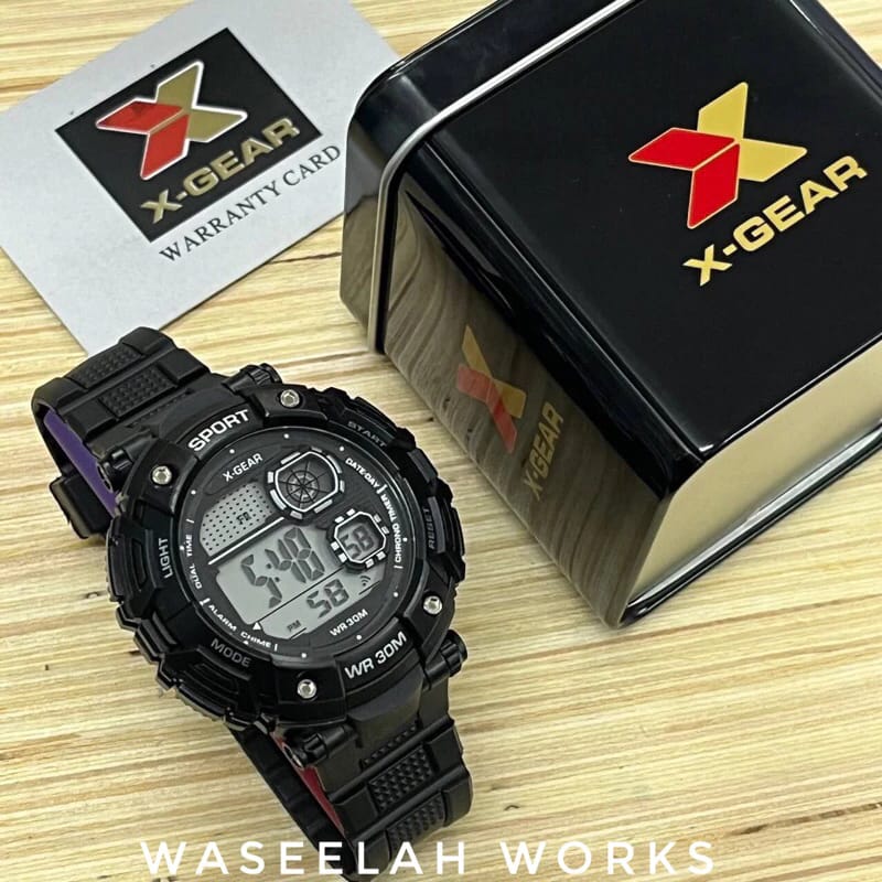 Stylish X-Gear Watch - Digital Sport Watch for Men Boys Gift - Water ...