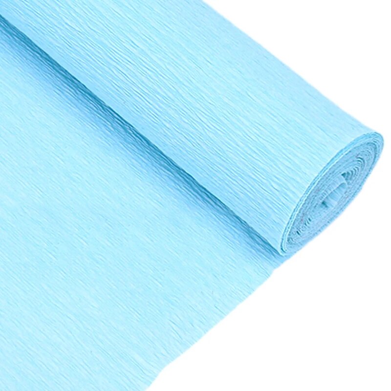 17 Colors 250x25cm Colored Crepe Paper Roll Origami Crinkled Crepe ...