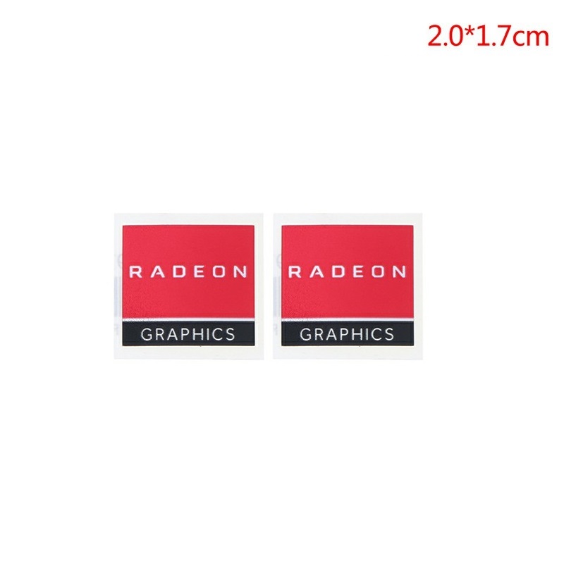 2pcs NVIDIA GEFORCE GTX RTX G-Sync Radeon Vinyl Sticker Label Tag For ...