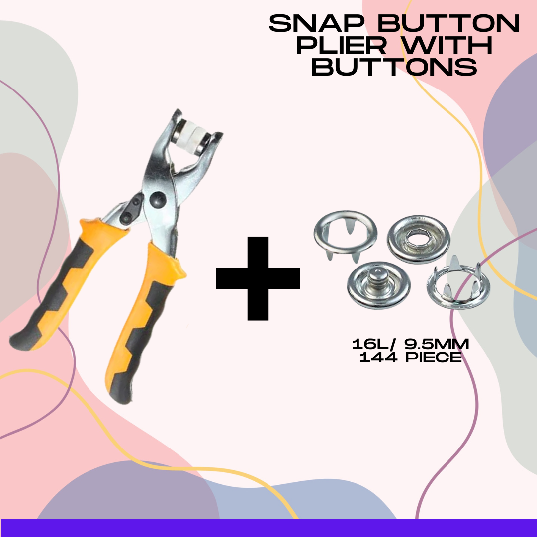 Snap Button Plier with Buttons | Daraz.lk