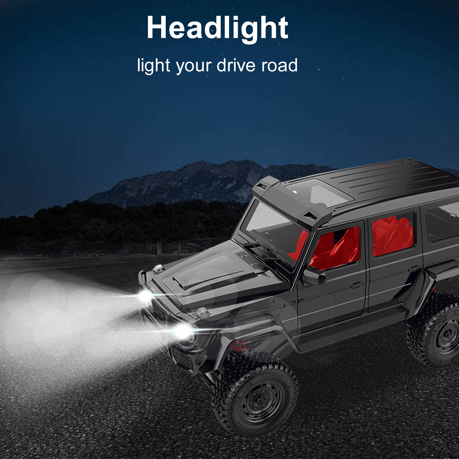 1:12 Scale MN-86 Model RTR Version RC Car 2.4G 4WD RC Rock Crawler Off ...