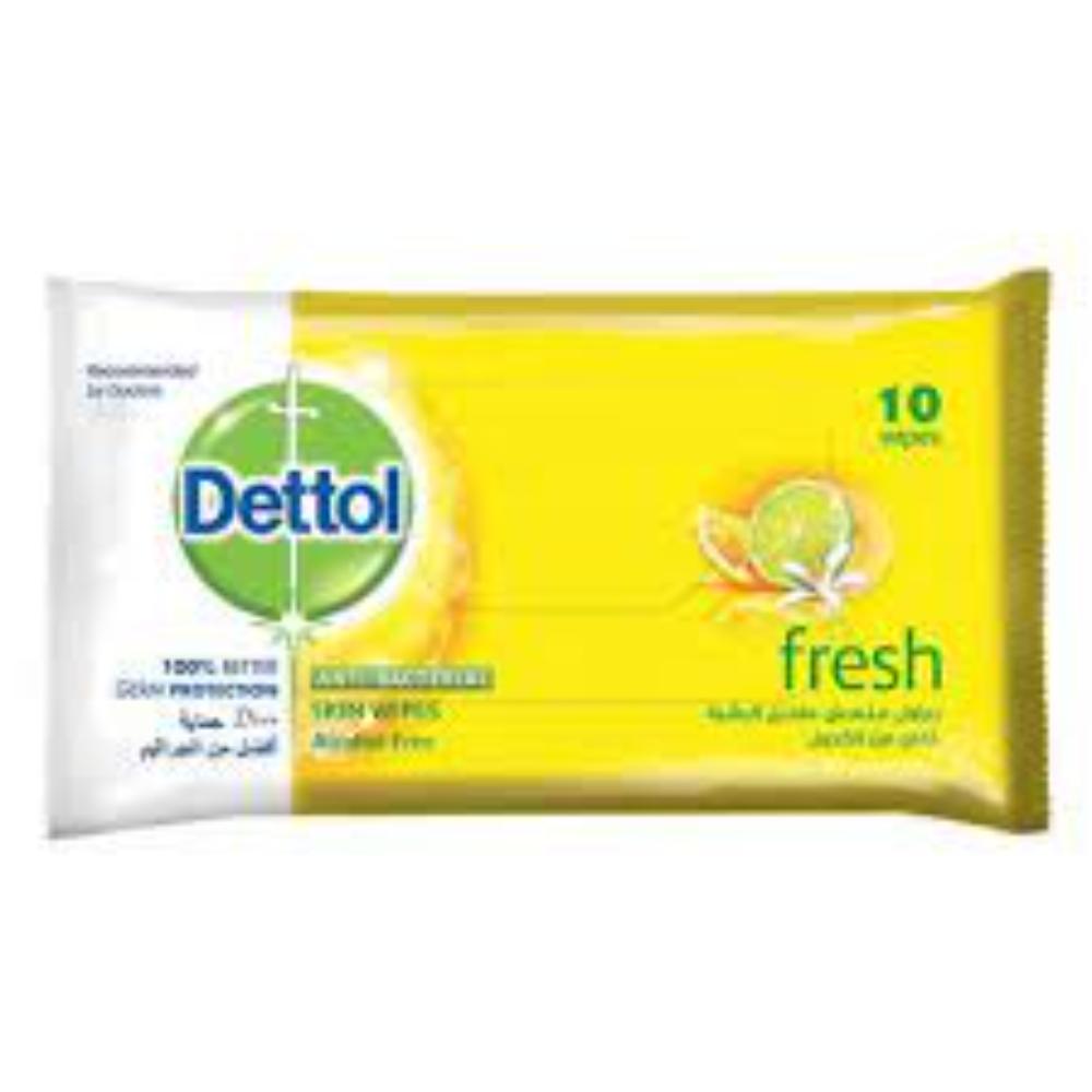 Fresh AntiBacterial Skin Wipes (10 Wipes) | Daraz.lk