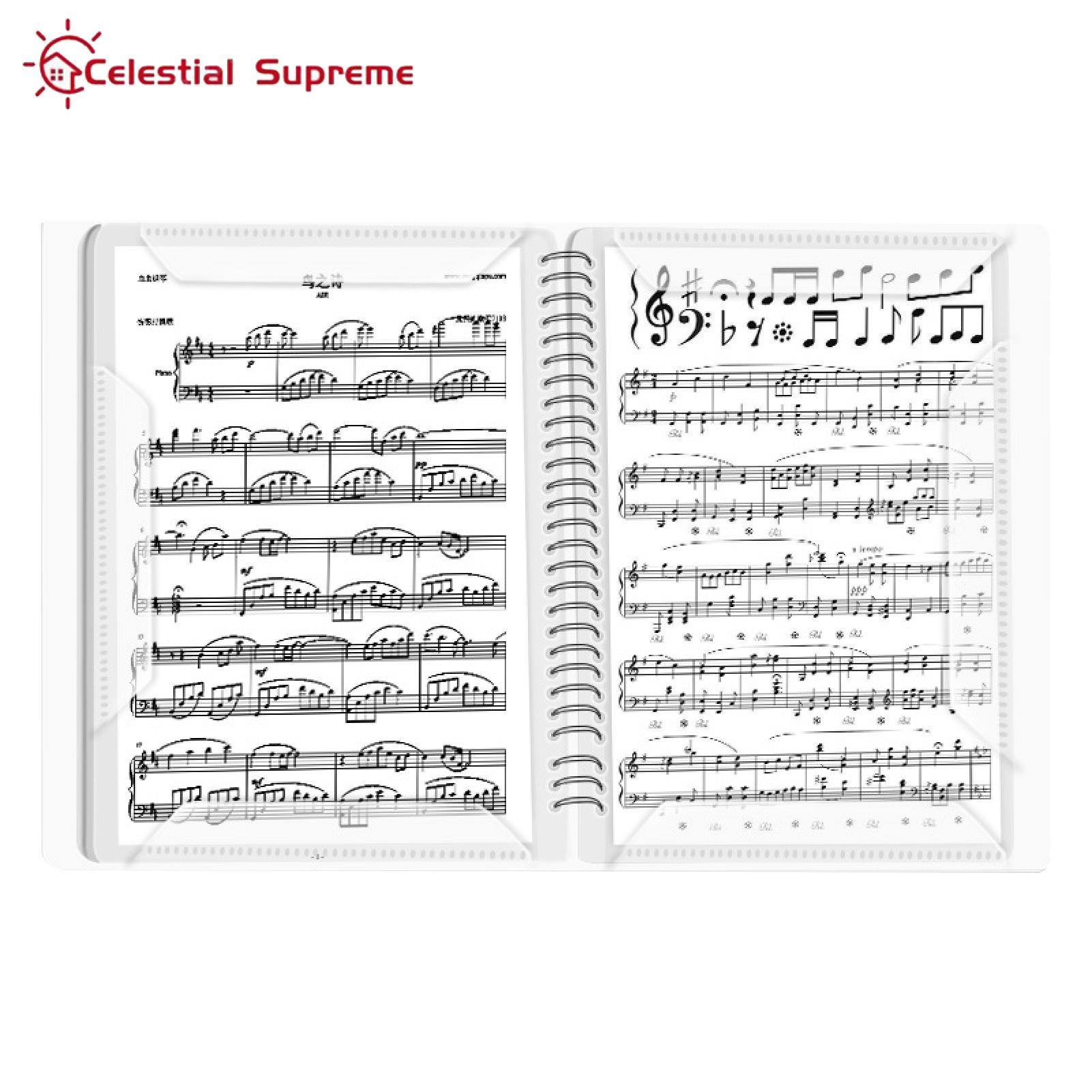 Music Score Binder Lightweight Music Expanded Sheet Folder | Daraz.lk