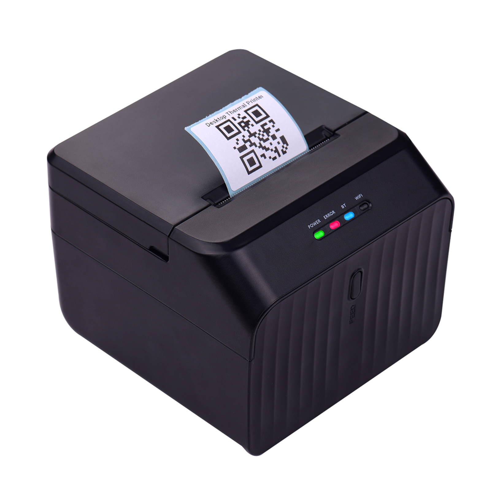 HXSJ Aibecy Desktop 58Mm Thermal Label Printer Wired Barcode Printer Usb B-T Connection With 2 ...