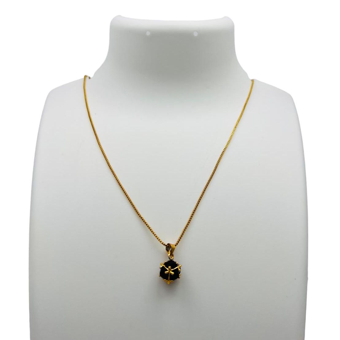 ESH Gold Plated chain and pendan Guaranteed 01MM New Trend Stylish Box ...