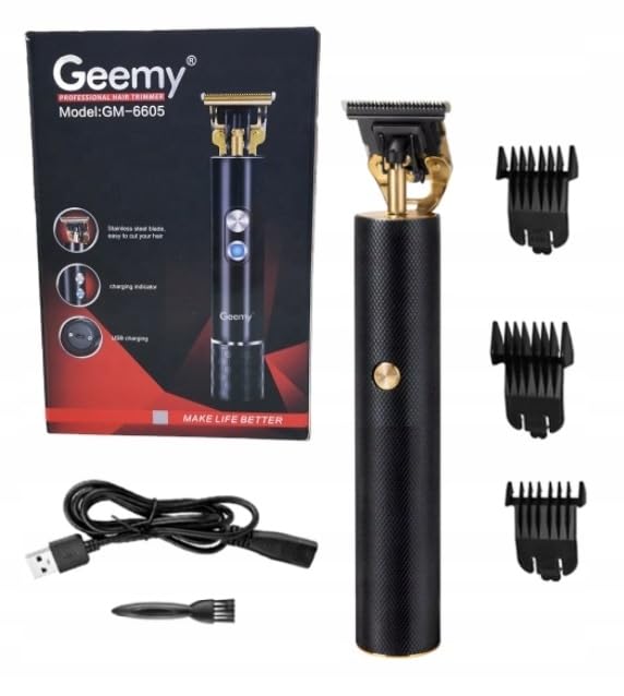GM-6605 GEEMY Professional Hair Trimmer for unisex, High Performance T ...