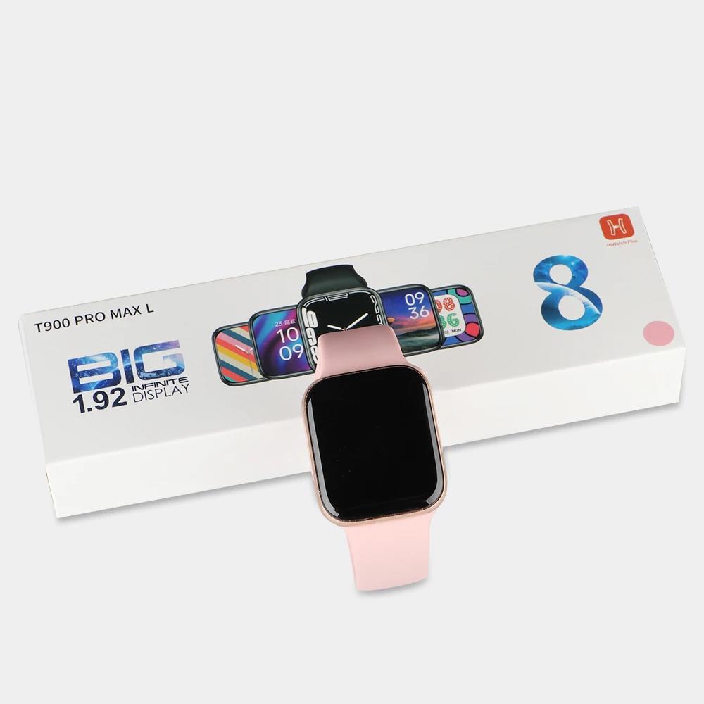 Buy Black smartwatch srie 8 t900 pro max l 1.92 Polegada tela h