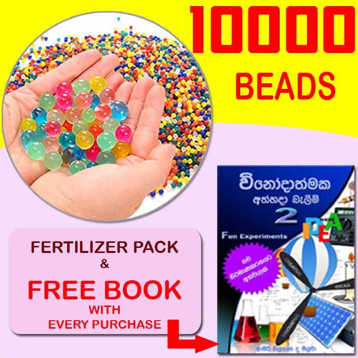 10000 Pcs Crystal Soil Water Beads Magic Jelly Balls Crystal Water ...