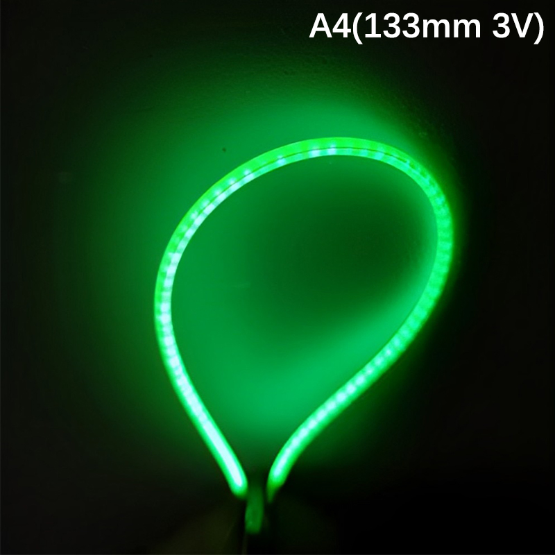 3v 133mm 300mm Edison Bulb Led Filament Lamp Parts Warm White Diy ...