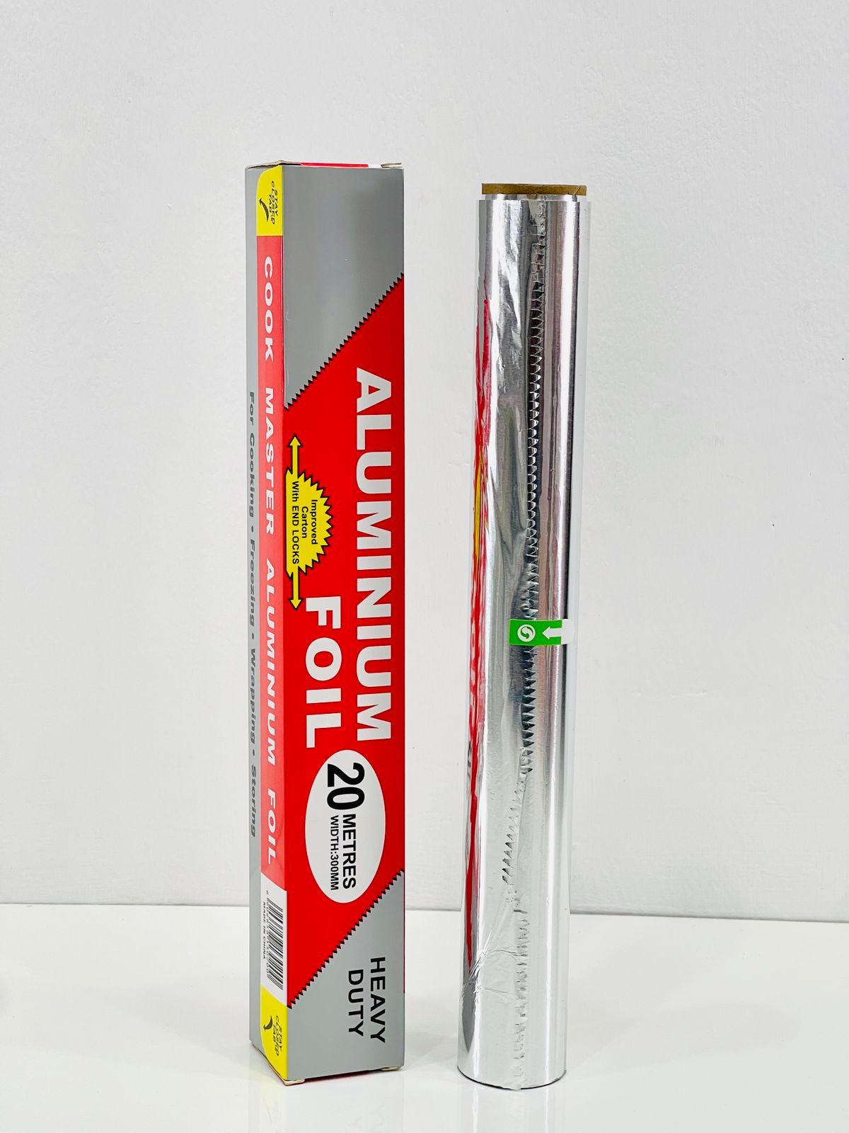 Buy Silver Premium Aluminum Foil Roll - 20 Meters Long, Versatil