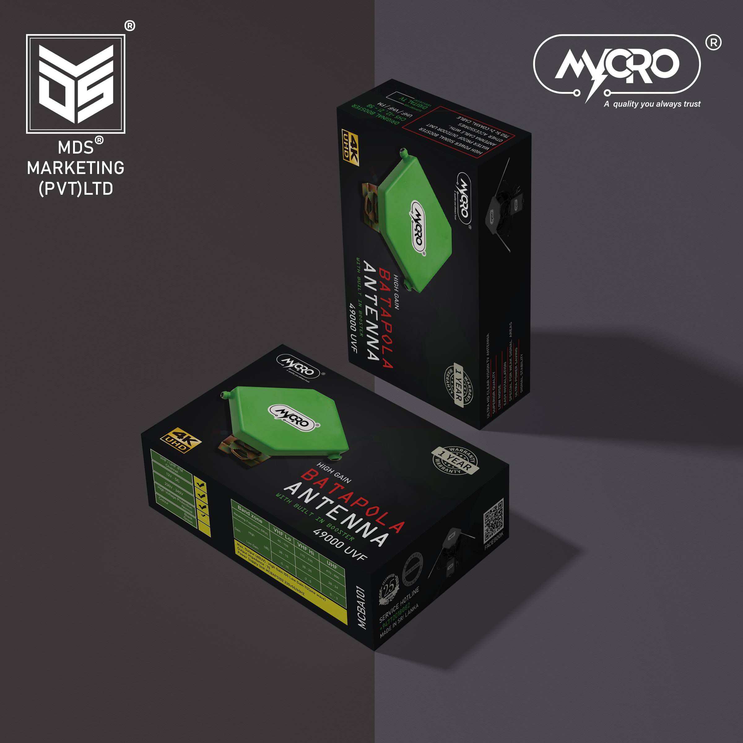 Batapola Antena Model 5 - Green | Daraz.lk