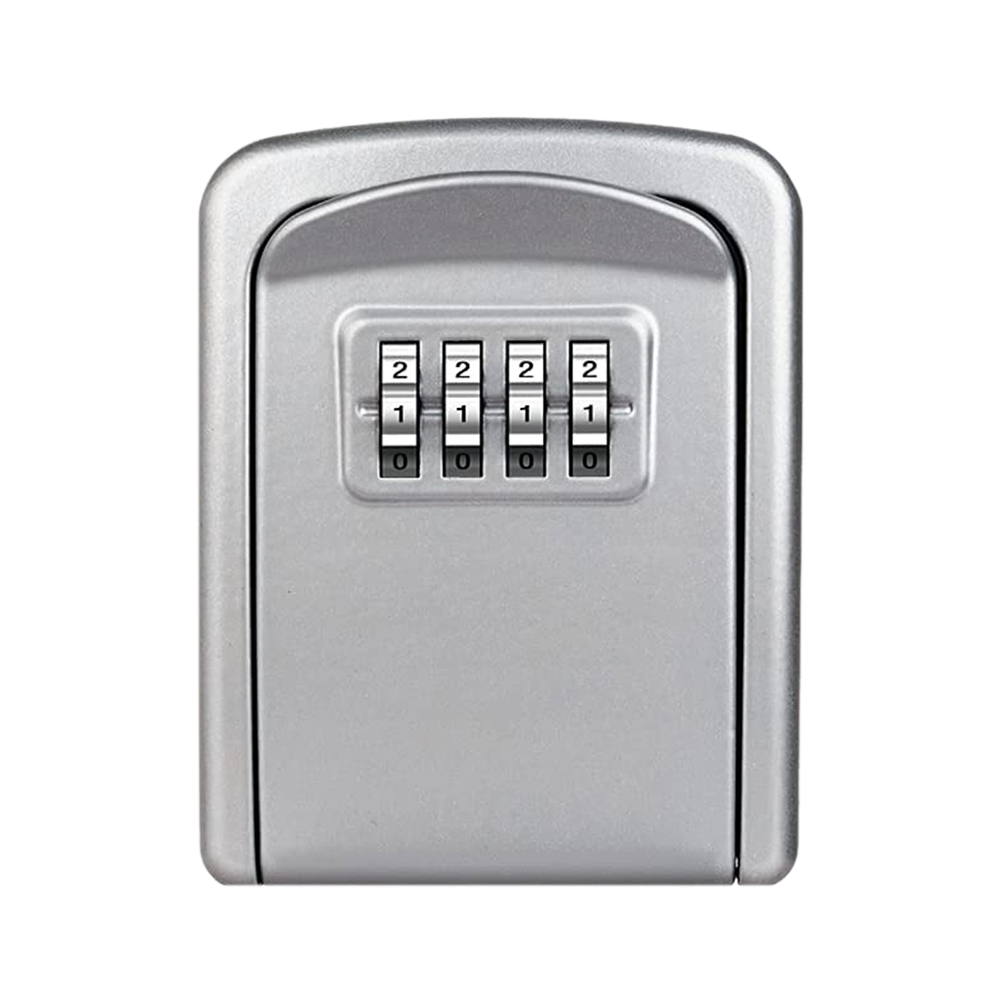 Key Lock Box Wall Mounted 4 Digit Combination Lock Box for House Key ...