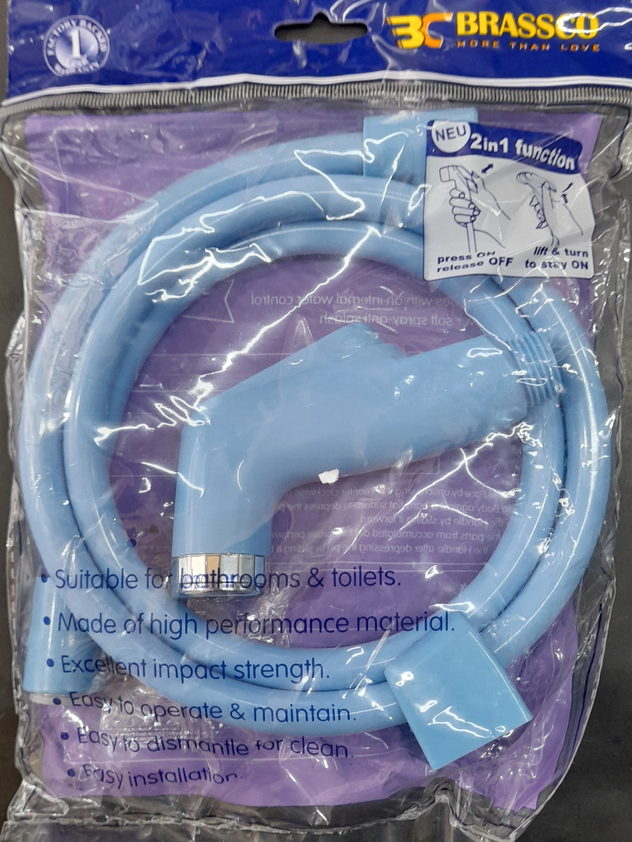 Bidet Shower Set Bidet Spray Hand Shower Bathroom PVC | Daraz.lk