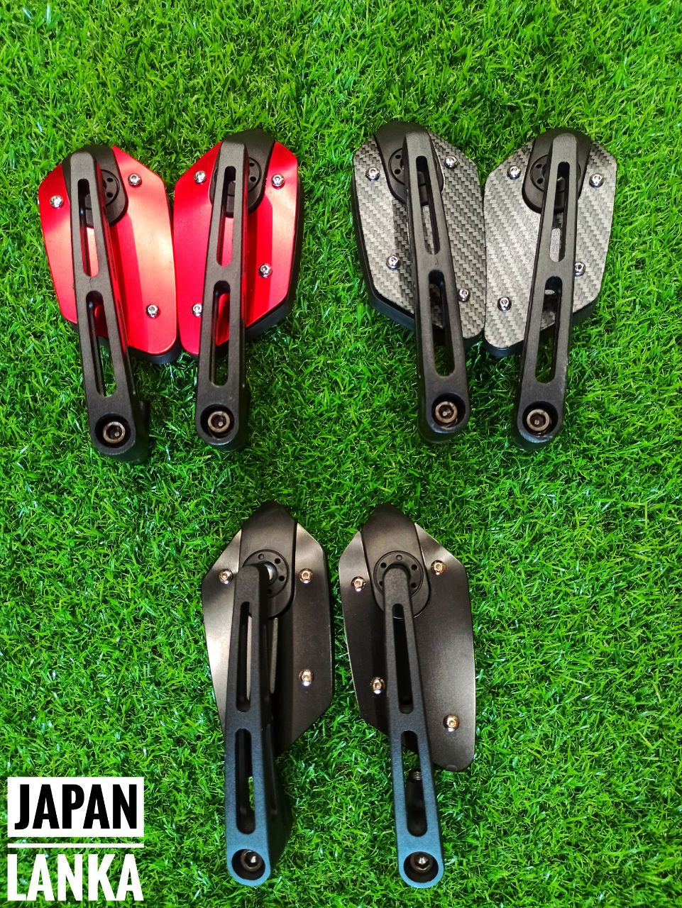 Modified Side Mirrors / Glass For All Bikes Universal | Daraz.lk