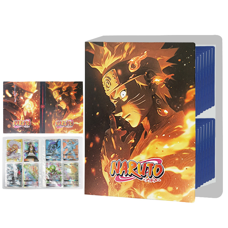 240pcs Card Album Book Naruto Dragon Ball Goku Vegeta ONE PIECE Luffy ...