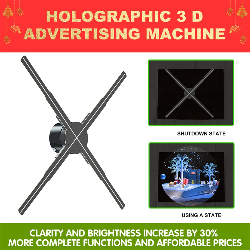 Hologram Projecto Projecto Wifi App Control Led Display Sign Logo ...