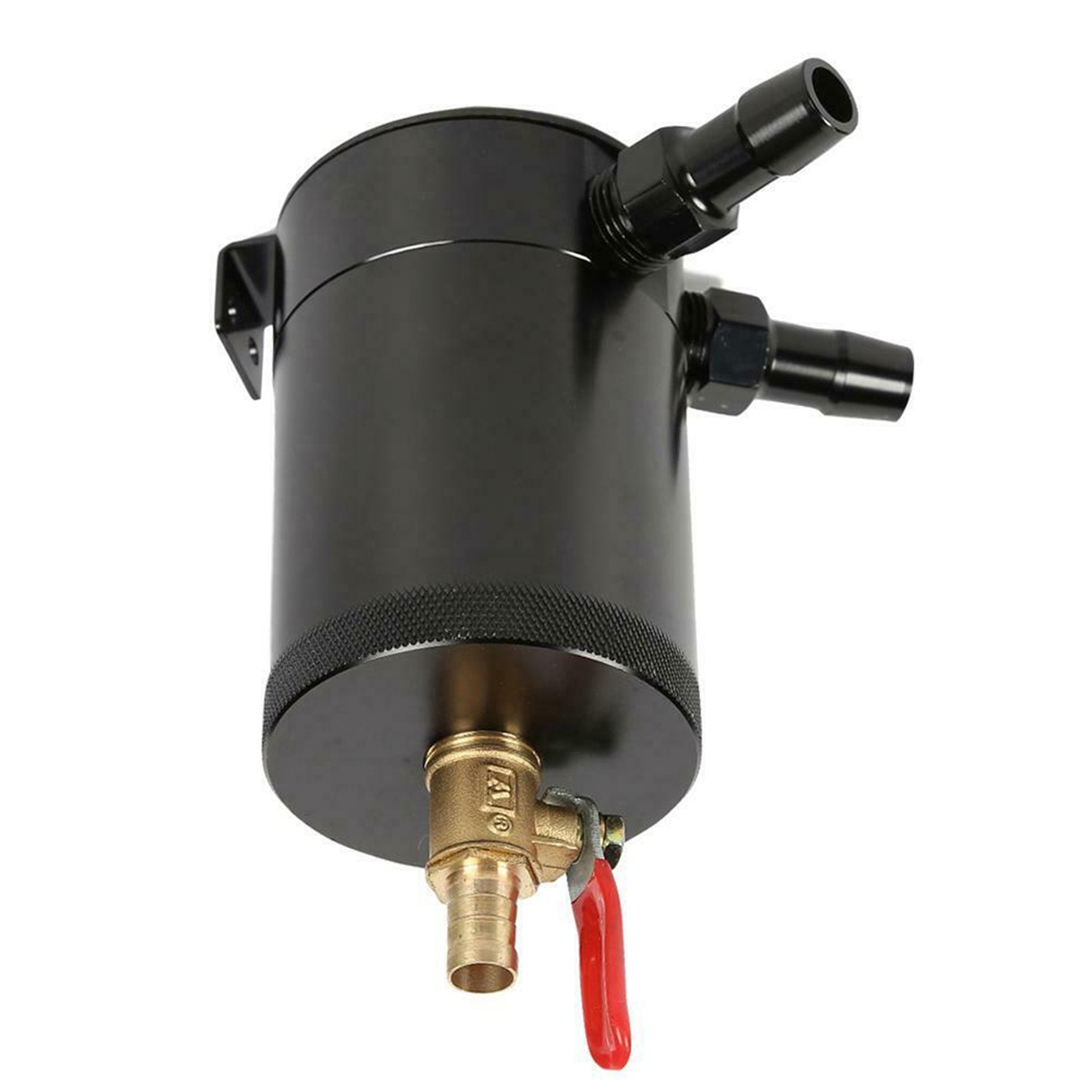 Universal Oil Catch Can Compact Baffled 2-Port Aluminum Reservoir Oil ...