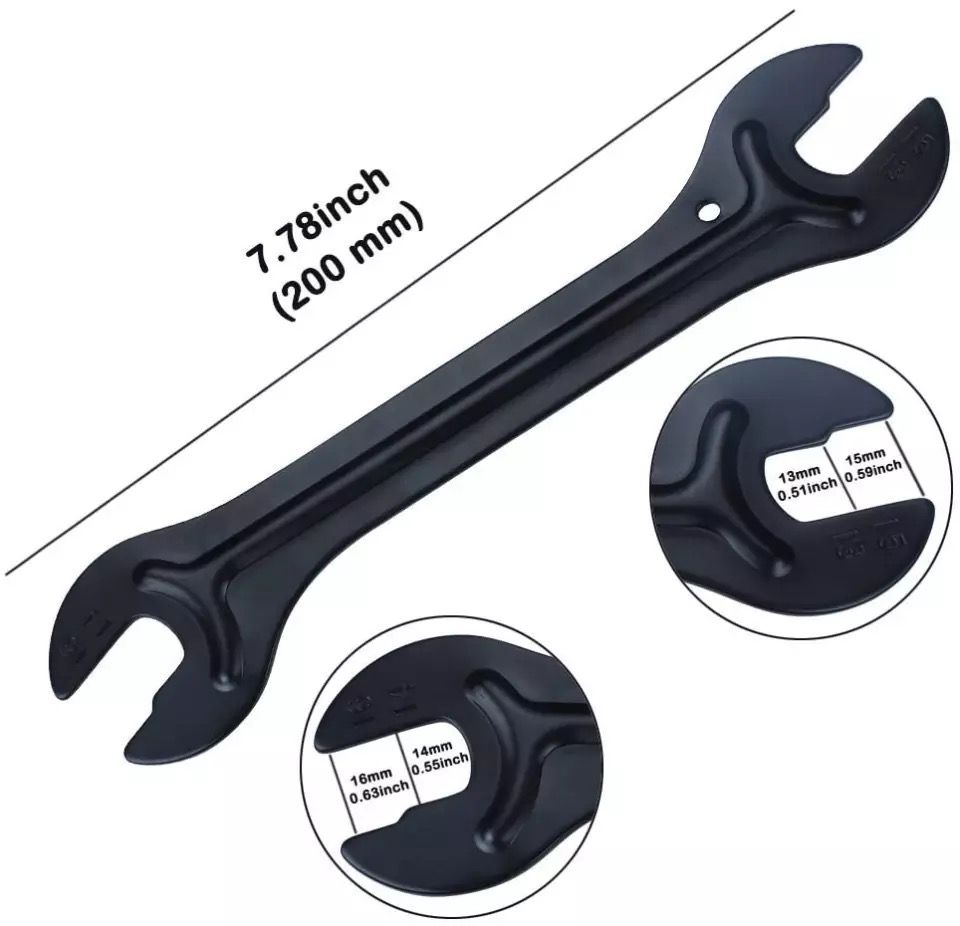 Bicycle Hub Cone and Pedal Tool Spanner 13 14 15 16 Size | Daraz.lk