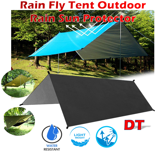 Outdoor Tent rain protector Trap tent Silver Coating Anti UV Sun ...