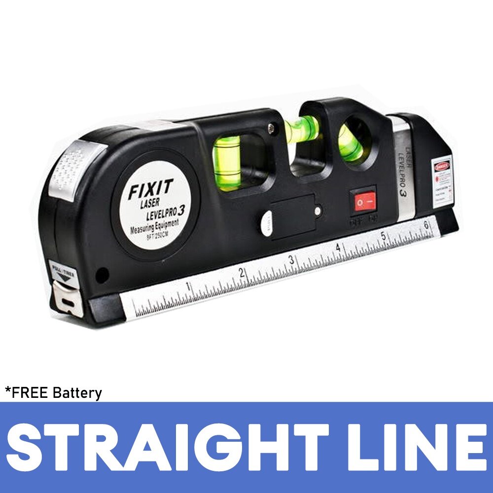 ALX BORONG MALAYSIA 90 Degree Straight Line Laser Level Marking ...