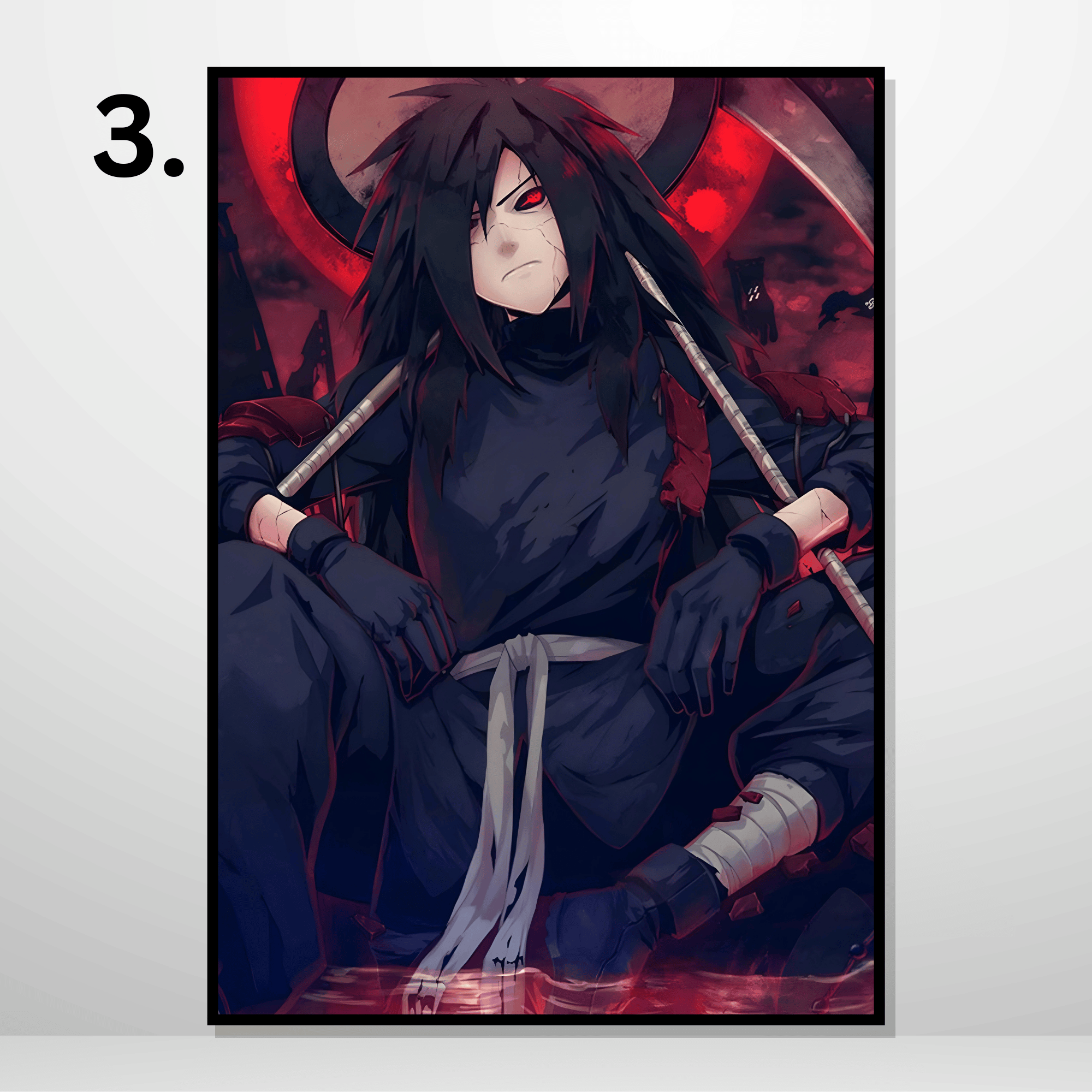 A3/A4 Size picture framed Anime Naruto Akatsuki Pain Itachi wall ...