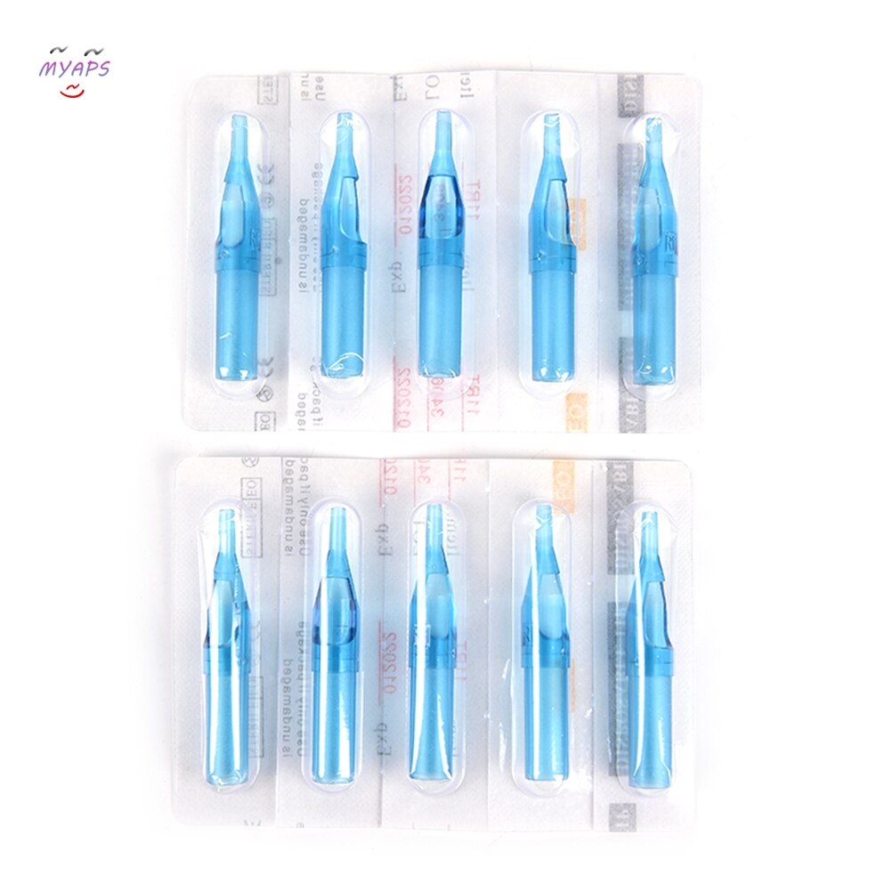 【Serendipity party】New 10pcs Blue Mixed Sterile Tattoo Machine Gun ...